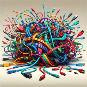 Qué función tienen los cables de tres colores en un DVD