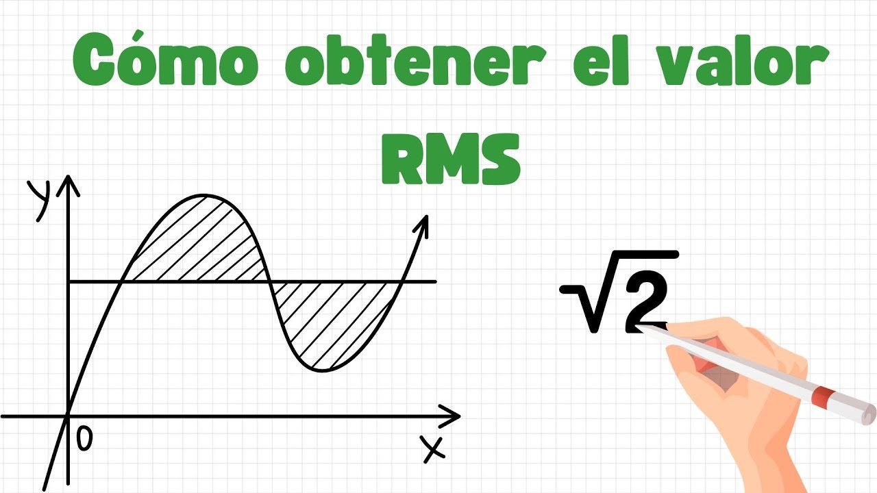 Cómo calcular el valor RMS de una onda senoidal fácilmente
