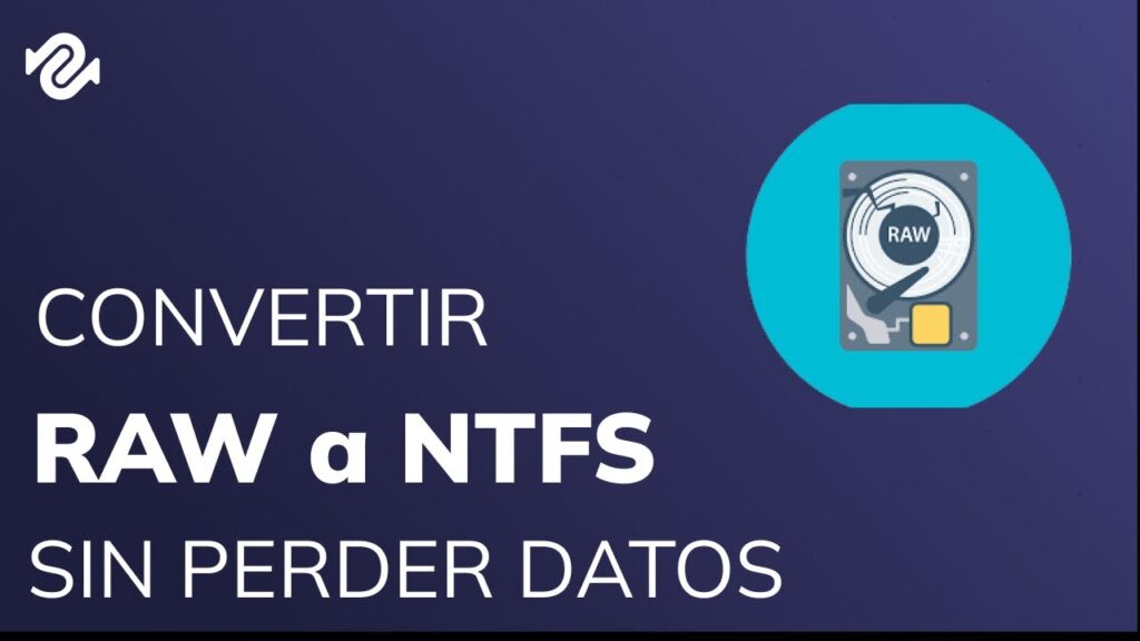 Cómo cambiar de RAW a NTFS sin perder datos en Windows