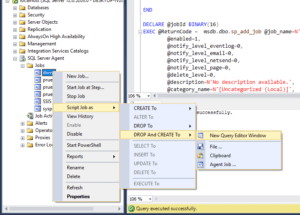 Cómo crear un job en SQL Server paso a paso de manera sencilla