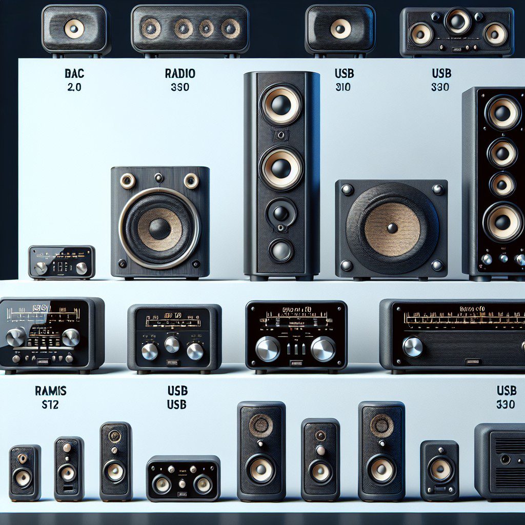 Cómo elegir las mejores bocinas con radio y USB