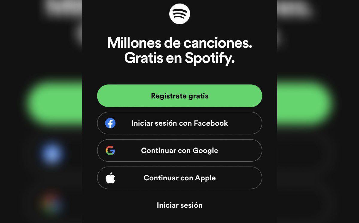 Cómo puedo iniciar sesión en Spotify sin usar Facebook