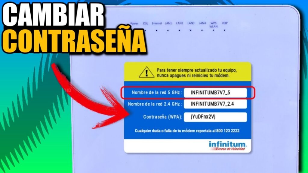 Cómo puedo obtener el link para cambiar la contraseña de mi módem Telmex