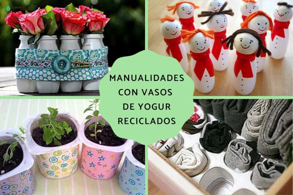 Cómo Puedo Reciclar Botes de Yogur de Manera Creativa