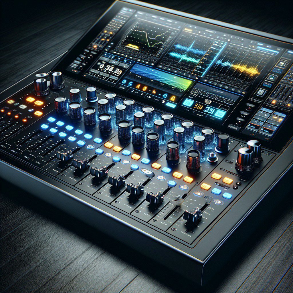 Qué características tiene la consola digital Soundcraft