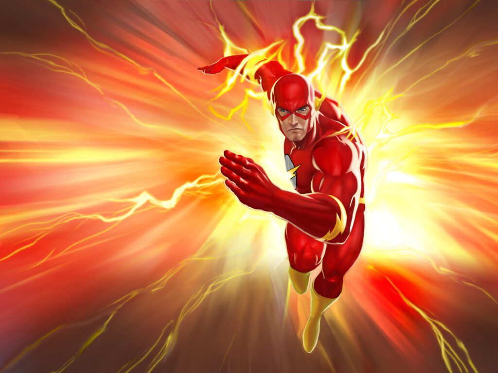 Flash realmente lanza un rayo en sus poderes y habilidades
