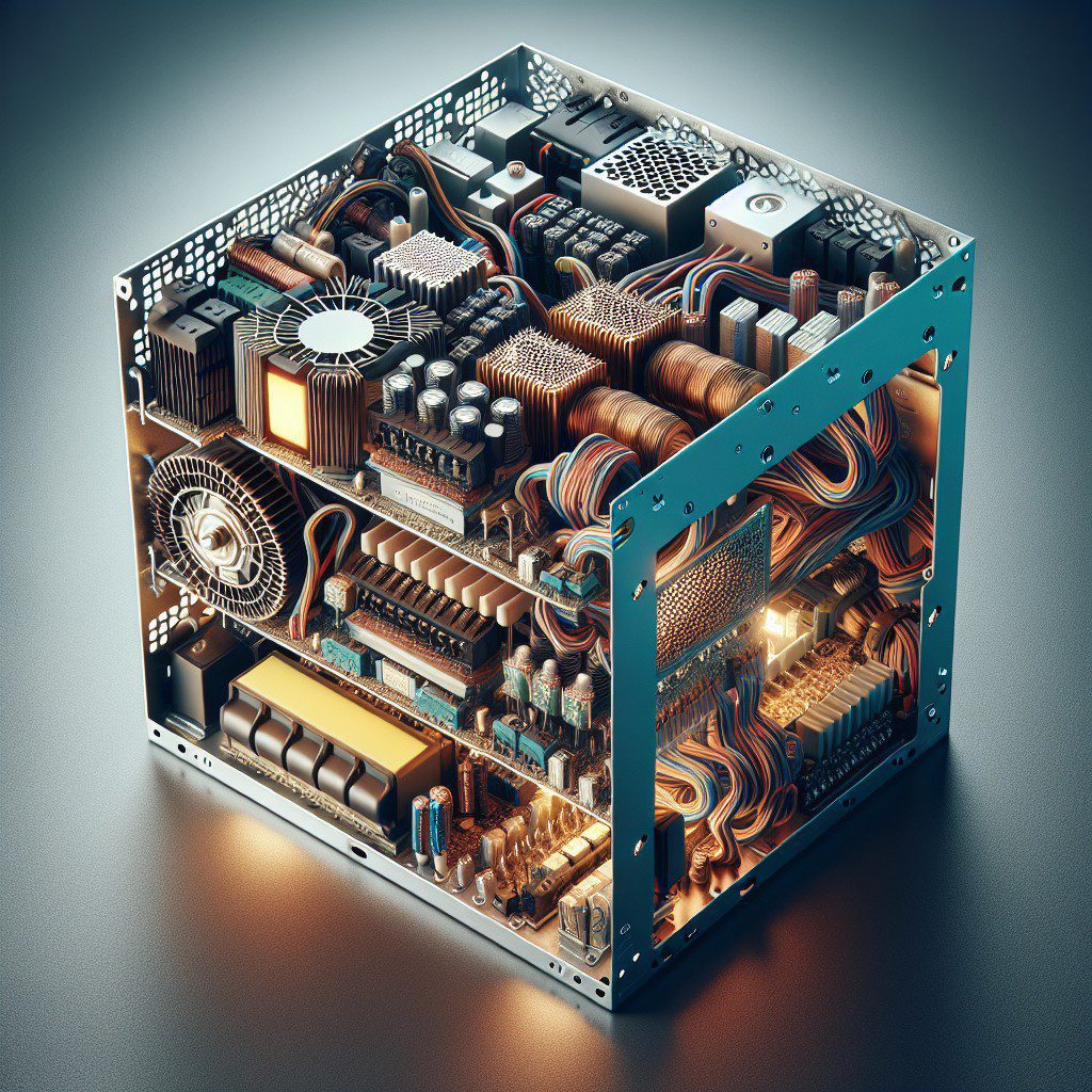 Cómo funciona un circuito de fuente conmutada