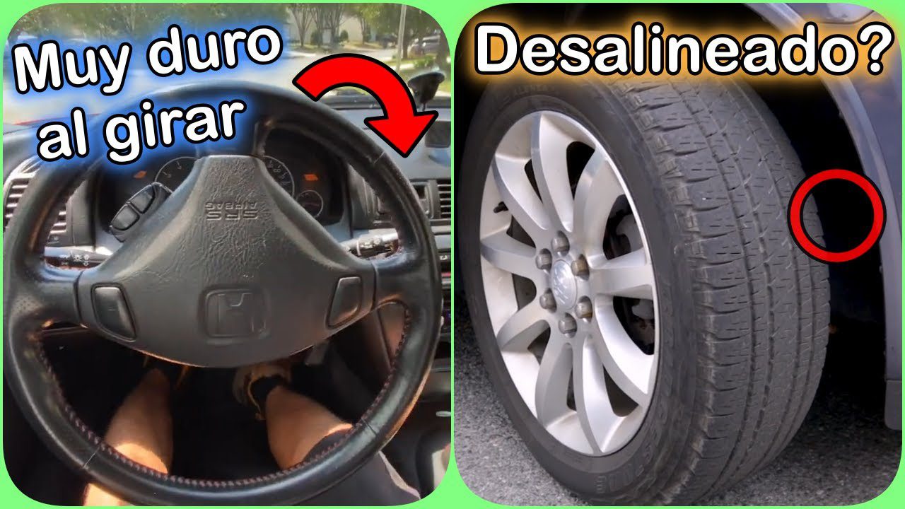 Por qué el volante se pone duro al girar a la derecha en mi auto