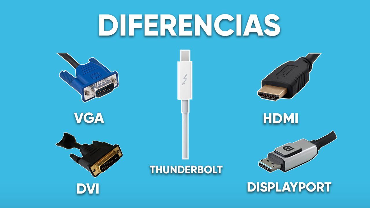 Qué diferencias existen entre los cables VGA y DVI para video