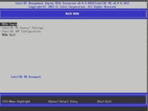 Qué son los componentes de Intel R Management Engine y su función