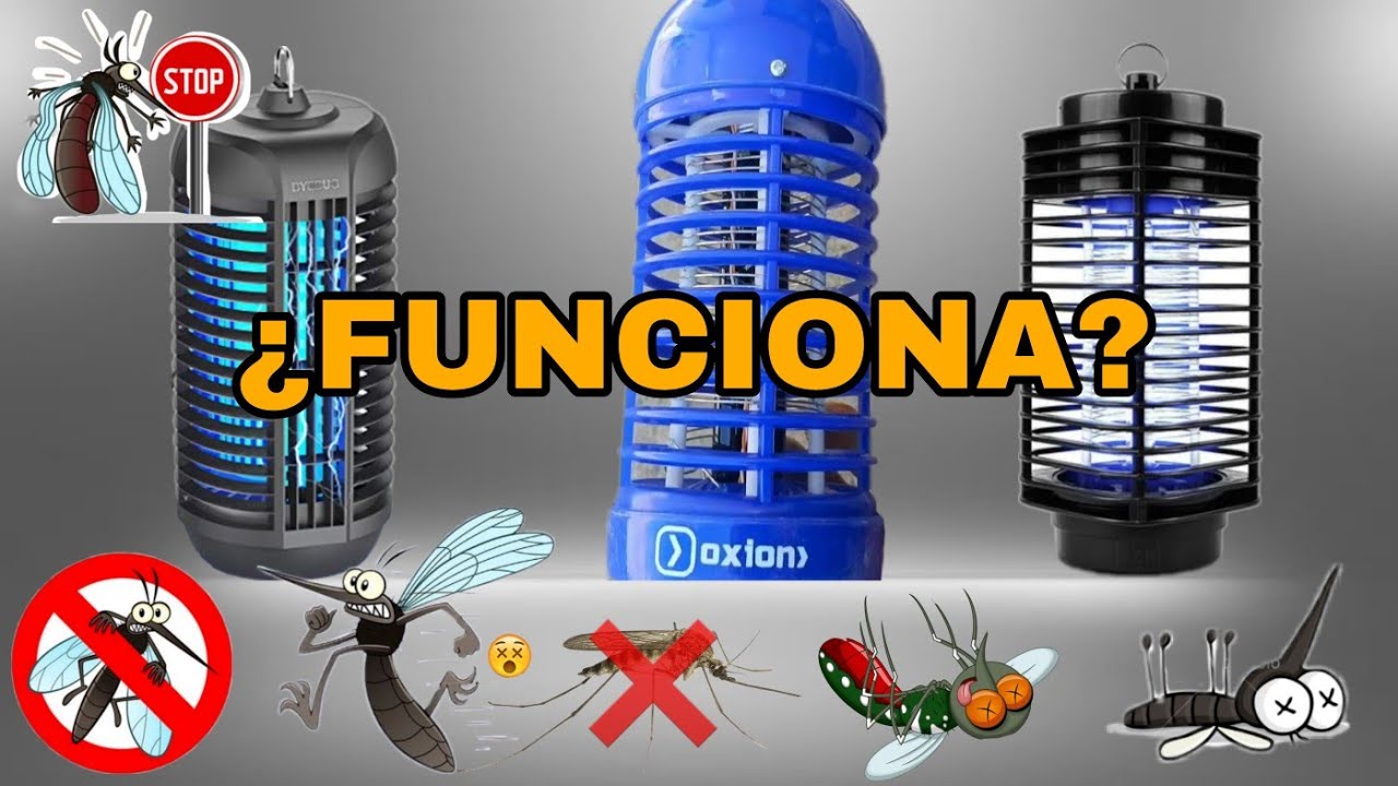 Realmente funcionan las lámparas mata insectos en el hogar