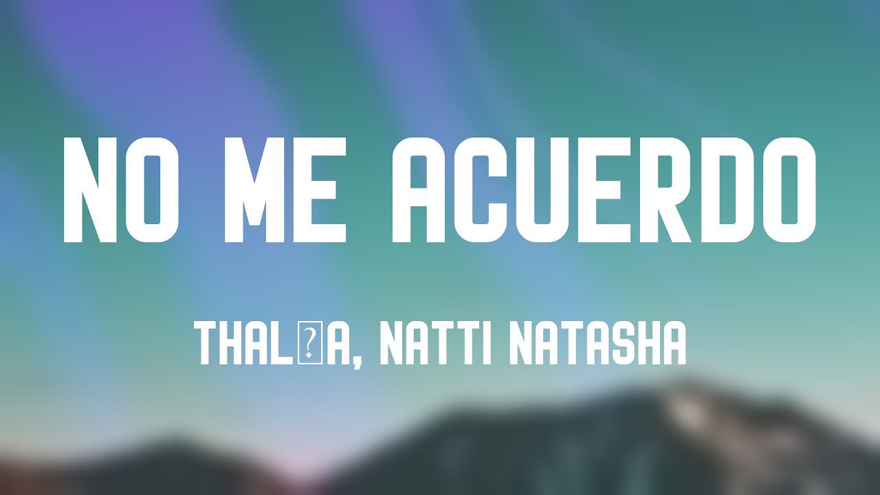 Sabes cuál es la canción que dice "me duele la cabeza"